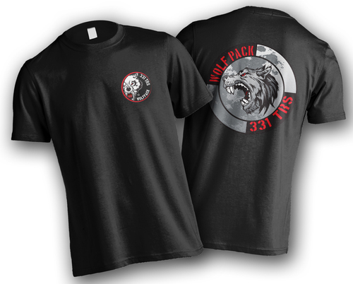 OFFICIAL 331ST SQUADRON COTTON TSHIRT - lacklandshirtshop.com