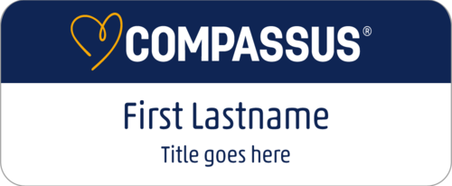 Magnetic Name Badge - Compassus
