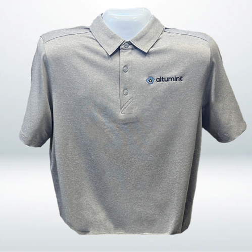 Men's Light Grey Polo - Altumint Store