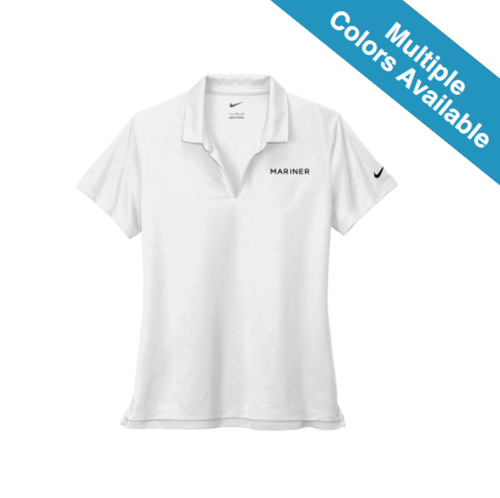 Nike Ladies Dri-Fit Micro Pique Polo - Mariner Logo Store