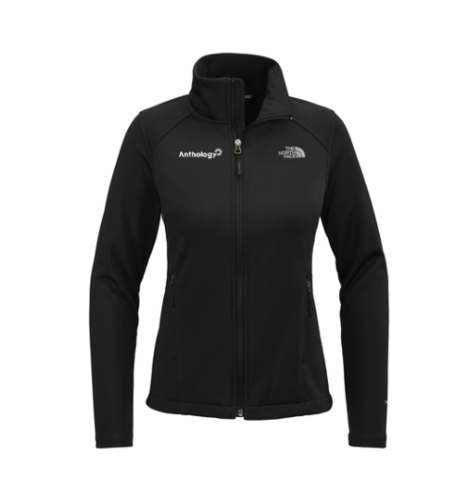 The North Face Ladies Chest Logo Ridgewall Soft Shell Jacket - Anthology