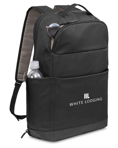 Gemline Work Laptop Backpack - White Lodging